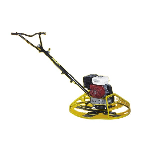 Surface Compacting Concrete Floor Smooth Walk Behind 4 Blades 960Mm Concrete Troweling Machine ...